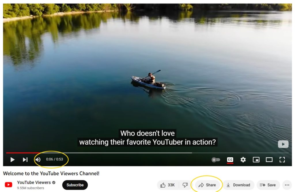 How to Link to a Specific Time in a YouTube Video | MakeVideoLink.com