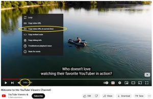 How to Link to a Specific Time in a YouTube Video | MakeVideoLink.com